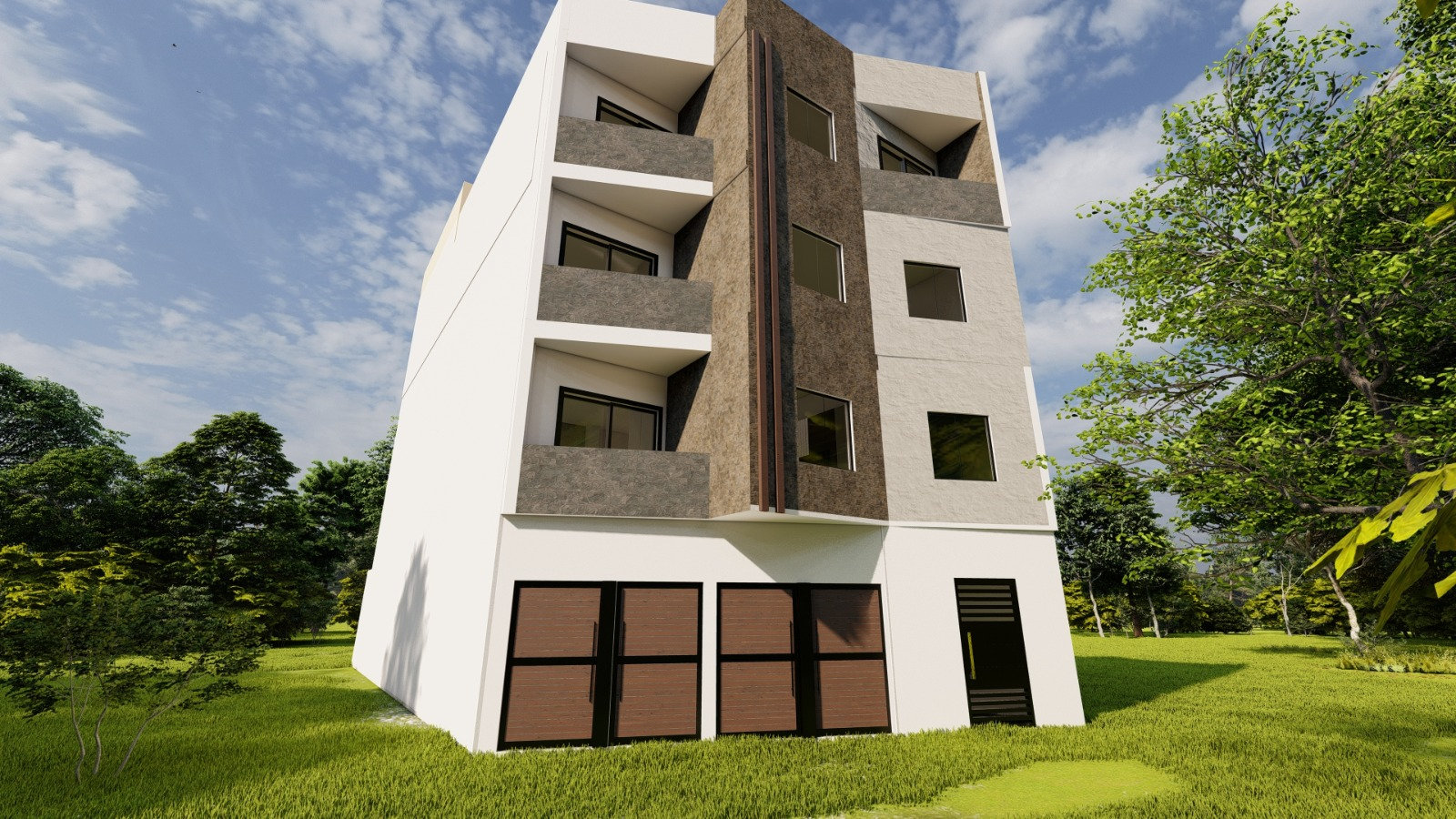 Departamentos En Terreno Irregular Marovisa Arquitectos Dep 09